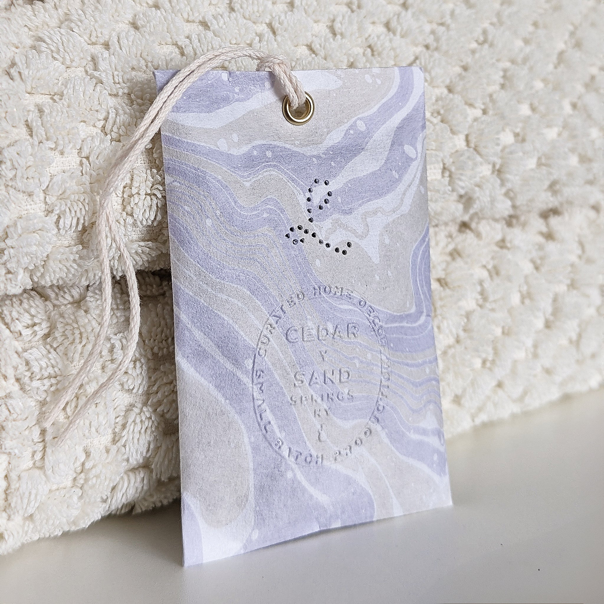 Suminagashi Lavender Sachets – CEDAR Y SAND