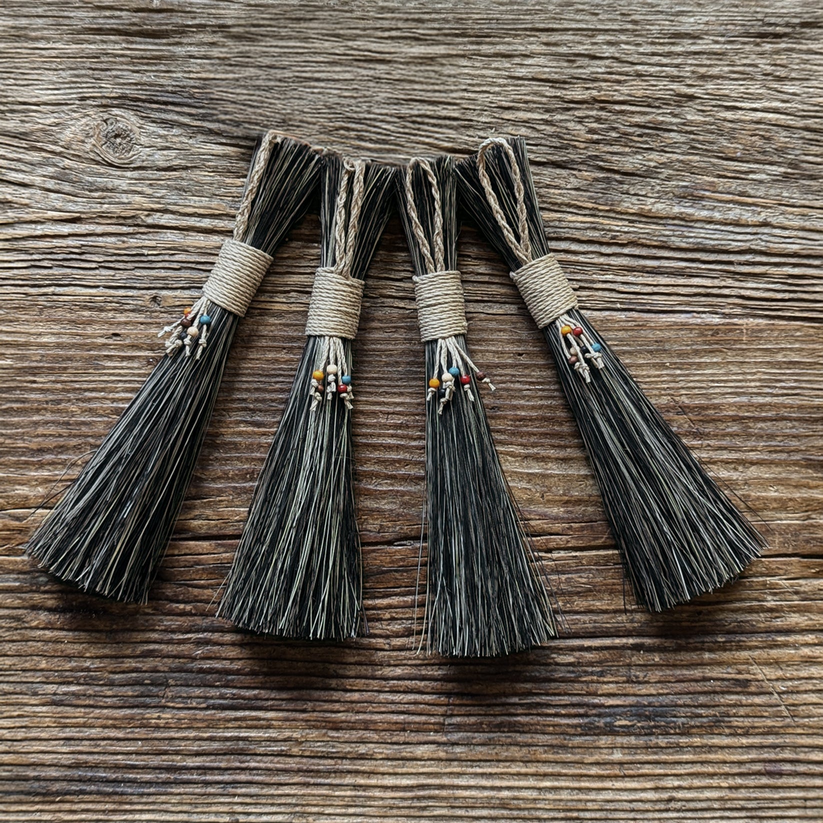 Mixed Agave Slim Table Broom – CEDAR Y SAND